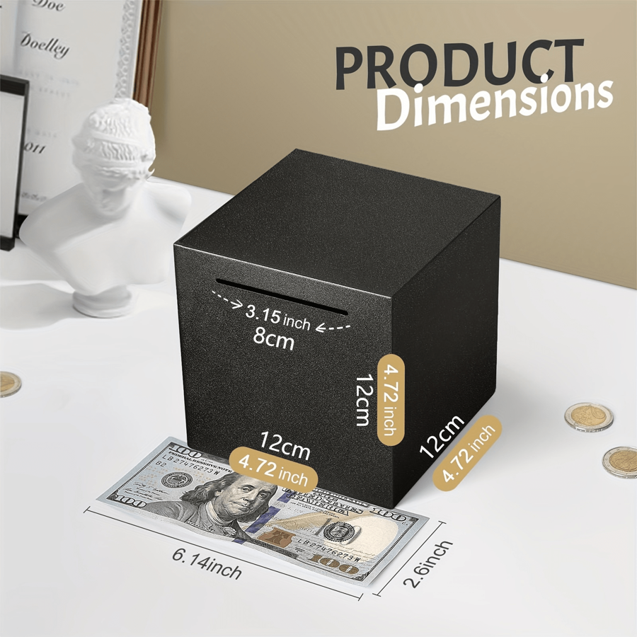 Piggy Bank For Adults Must Break To Open, Unbreakable Adults Piggy Bank ...