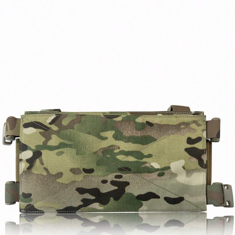 Tactical Airsoft Chest Rig, Adjustable 500D Nylon Molle Chest Rigs Mag ...