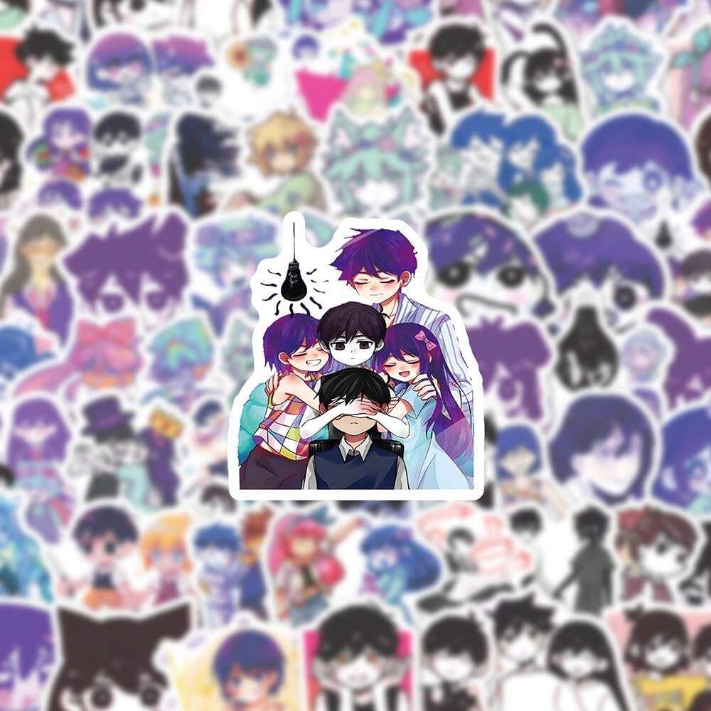 60pcs Omori Stickers, Cute Omori Game Stickers, Horror Anime Game ...