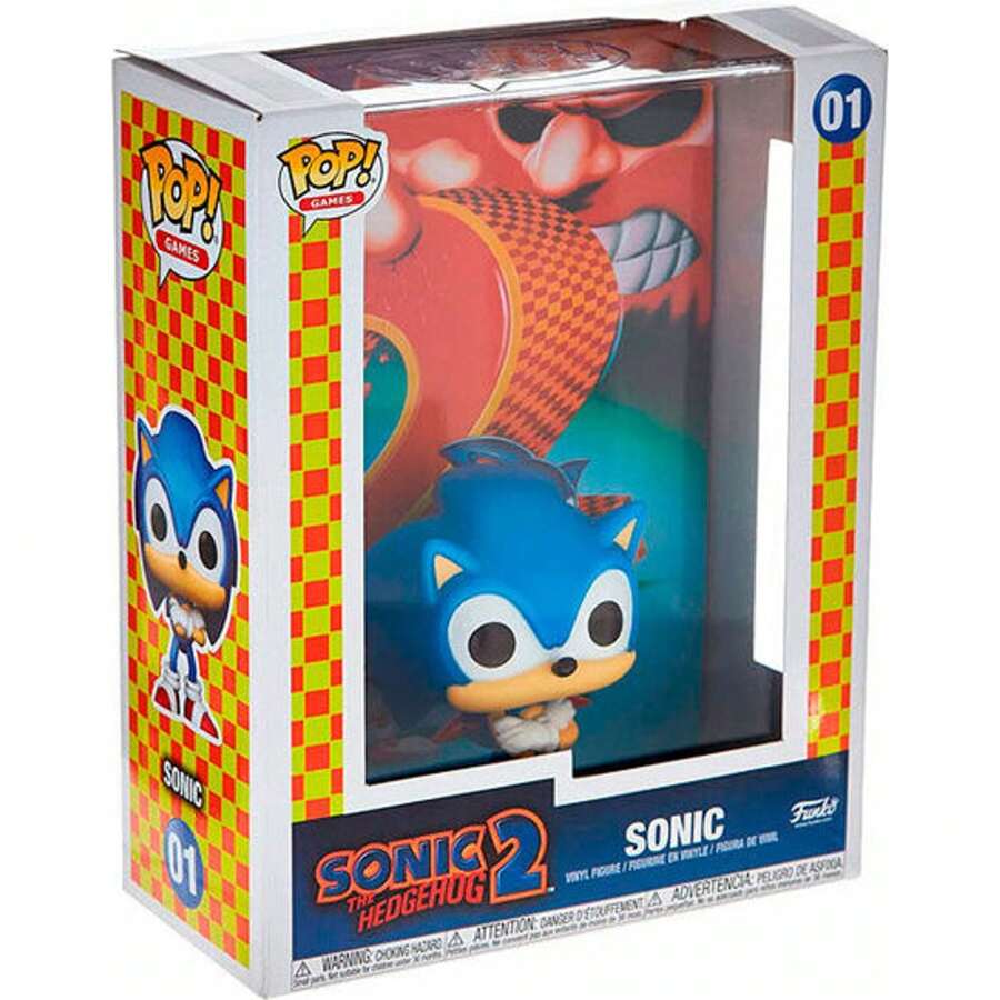 Funko | POP-SPIEL-COVER SONIC EXKLUSIVE FIGUR – Limitierte Edition zum ...