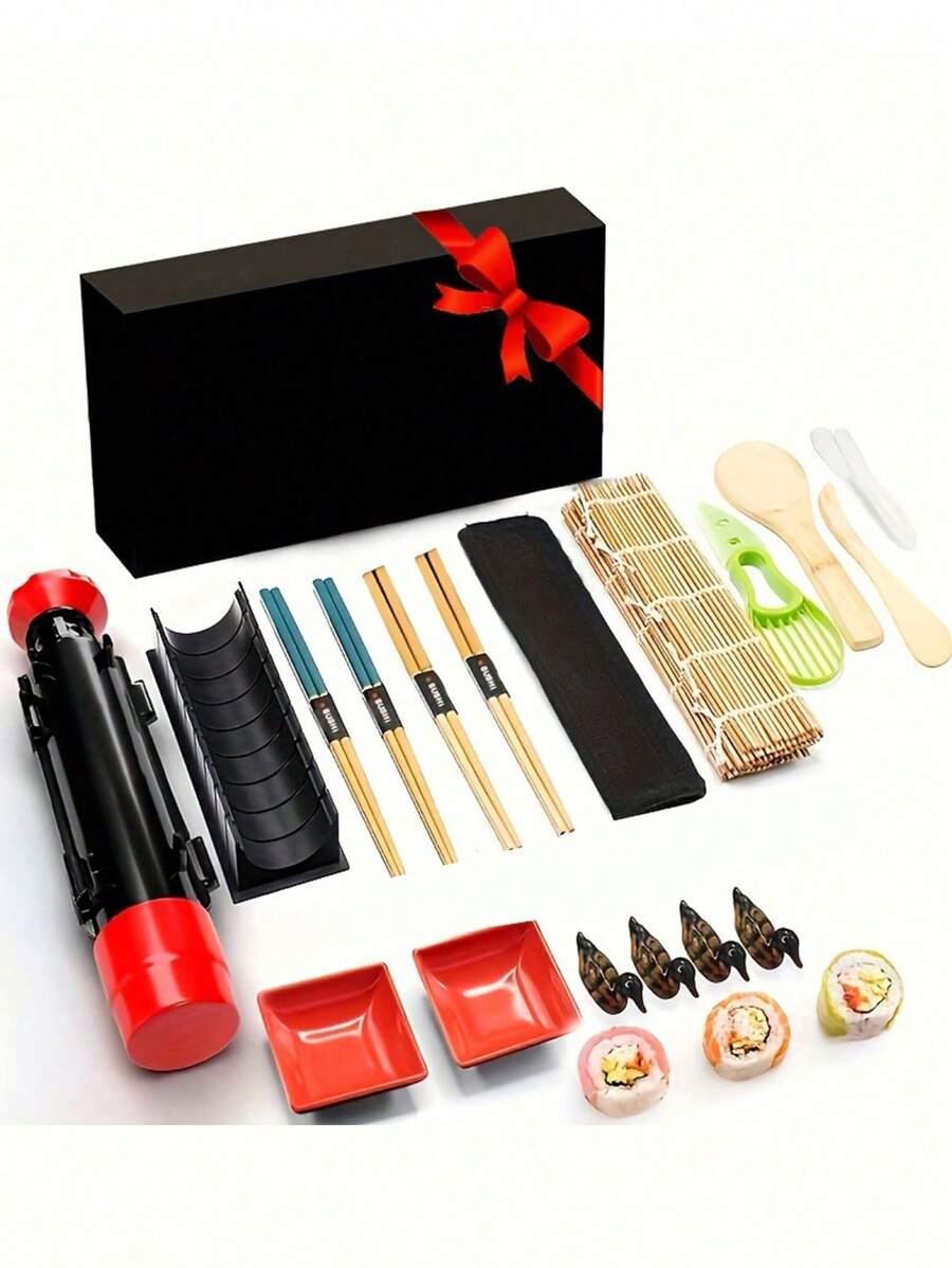 Sushi Tool Deluxe Sushi Making Kit - 24-Piece Professional Grade Set ...