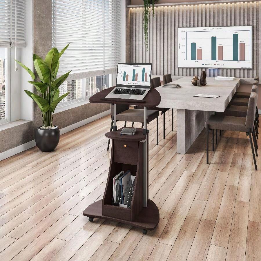 Podium Lectern Lectern Faculty Meeting Chair Sitting-Standing Rolling ...