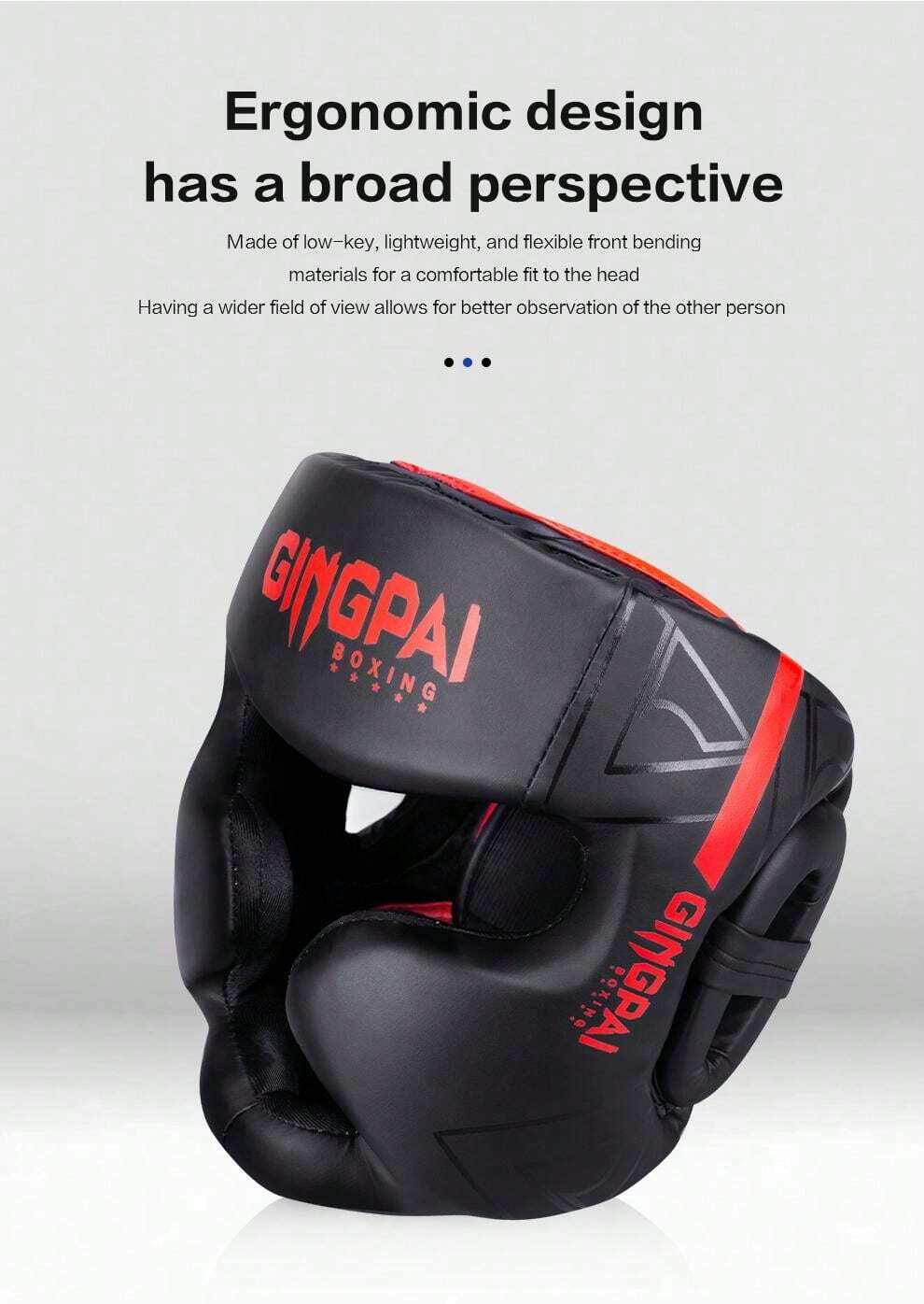 GINGPAI BOXING Professional Boxing Headguard For Adults & Teenagers ...
