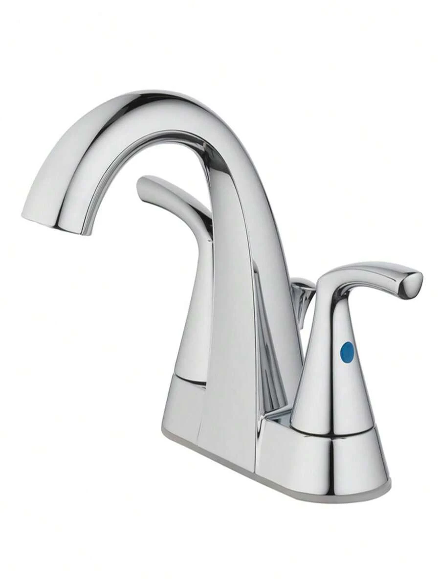 Oakbrook 4875464 Pacifica Two Handle Lavatory Pop-Up Faucet, 4 In ...