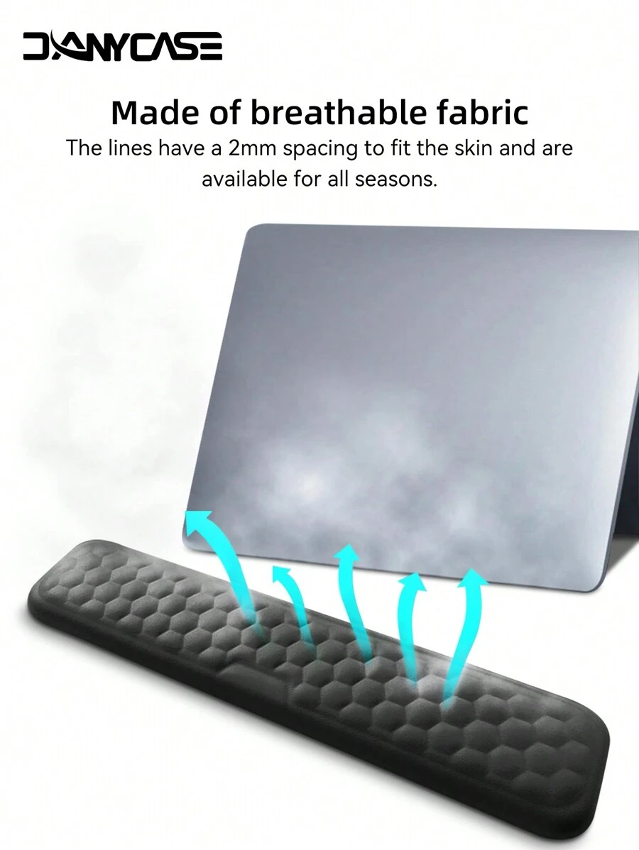 DANYCASE Wrist Rest With Massage Textures Ergonomic Wrist Rest Non-Slip ...