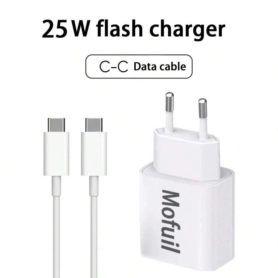 Single und Double Type-C Interface 25W Ladekopf PD25W EU-Regulation ...