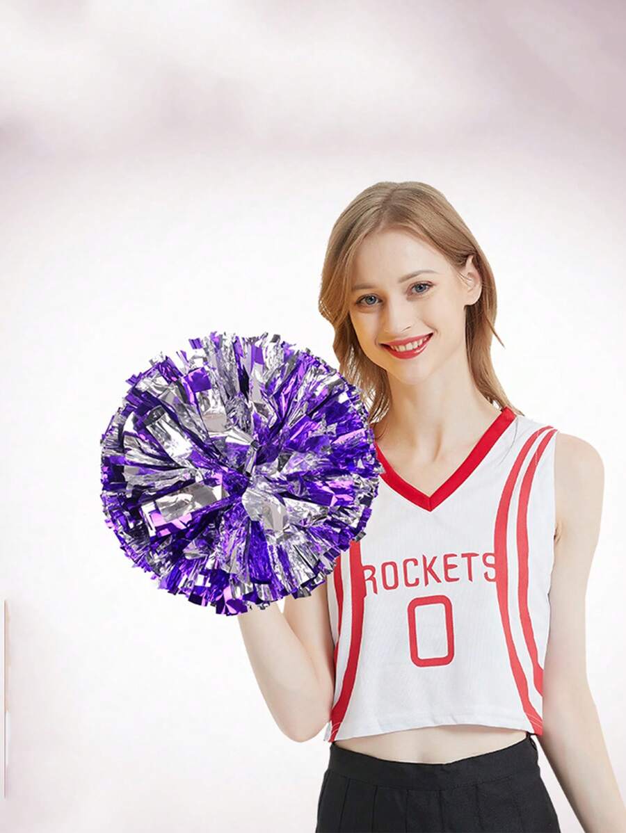 Cheerleader Pom Pom Dance Performance Handheld Flower Bouquet For ...