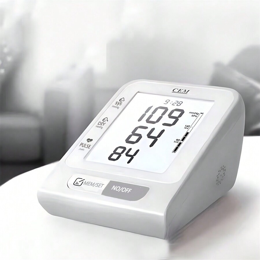 Moniteur de pression artérielle de bras numérique portable avec grand ...