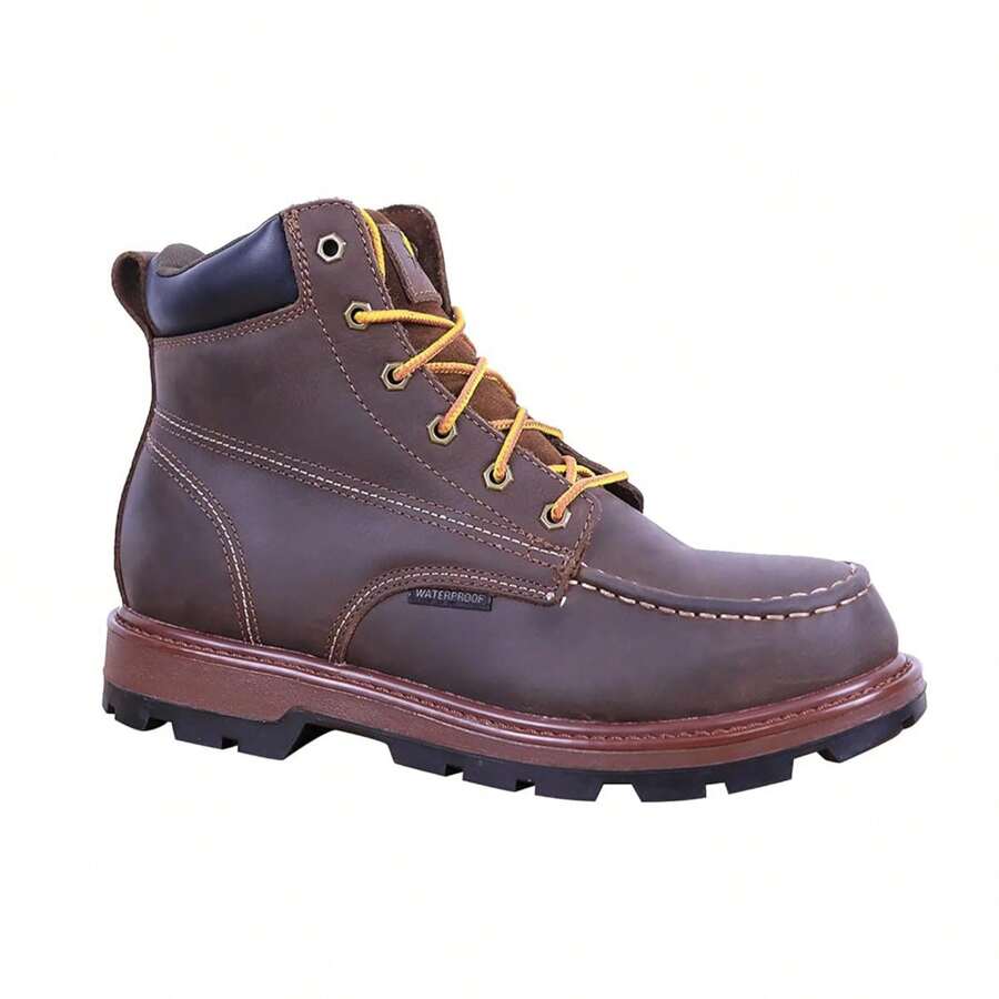 Mens Steel Toe Work Boots With 2 Insoles Waterproof Insulated Non Slip ...