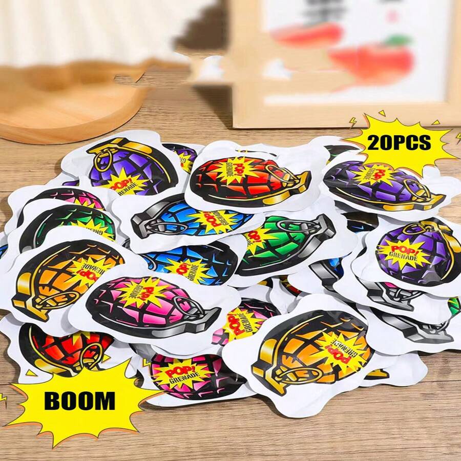 20pcs/50pcs Prank Toys April Fool's Day Inflatable Bomb Smelly Fart ...
