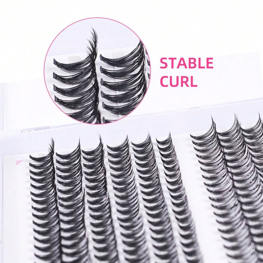Arison 14Rows 20D Personal DIY Eyelashes Of Different Lengths Heat ...