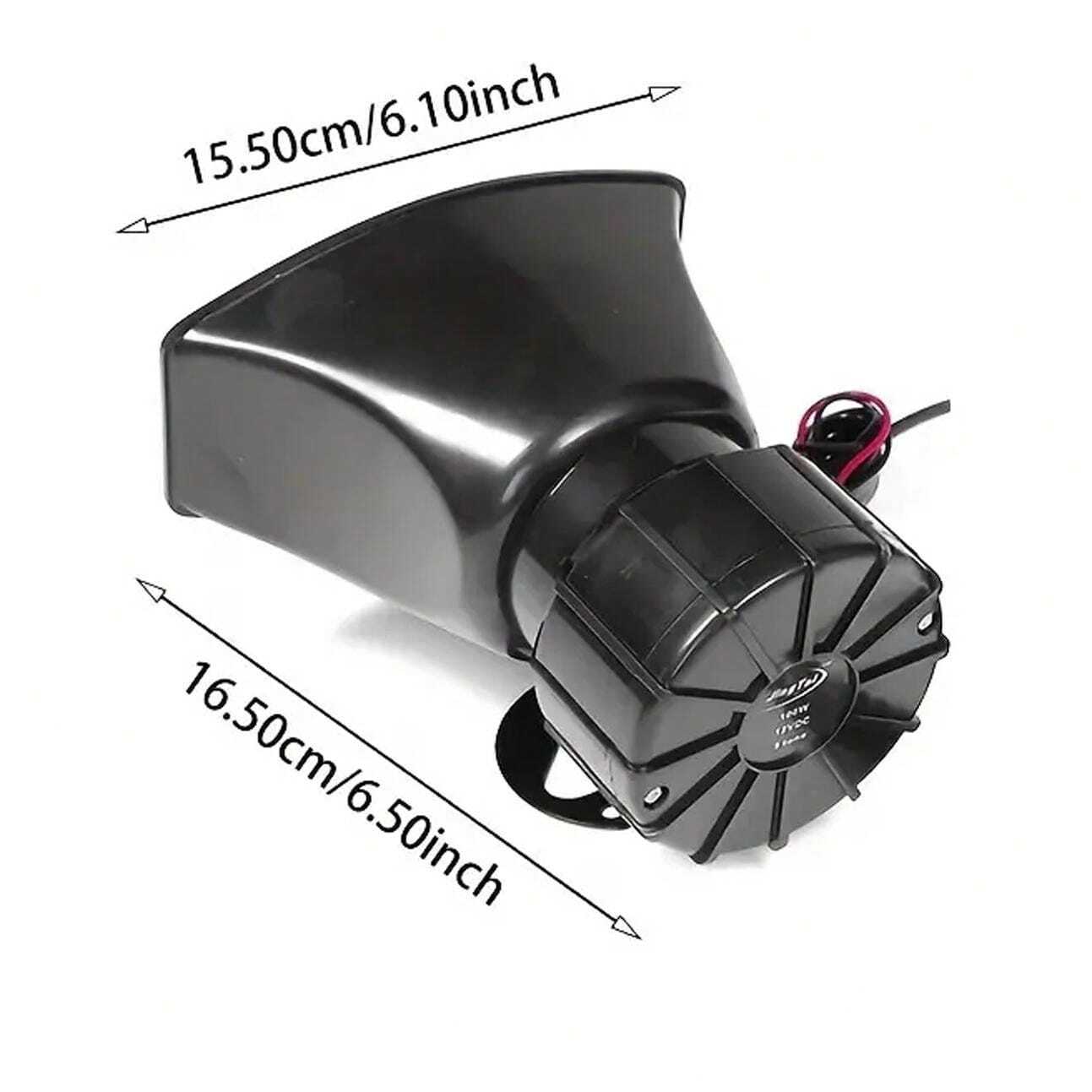 12V Car 80W 120db 7 Tones For Police Alarm Air Horn Tone Sound Car ...