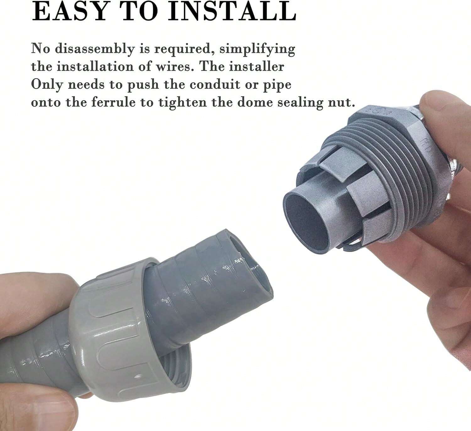 Liquid-Tight Conduit - 1/2inch 25 Foot Flexible Non Metallic Liquid ...