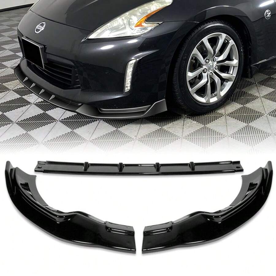 For 2013-2020 Nissan 370Z GT-Style Front Bumper Splitter Spoiler Lip ...