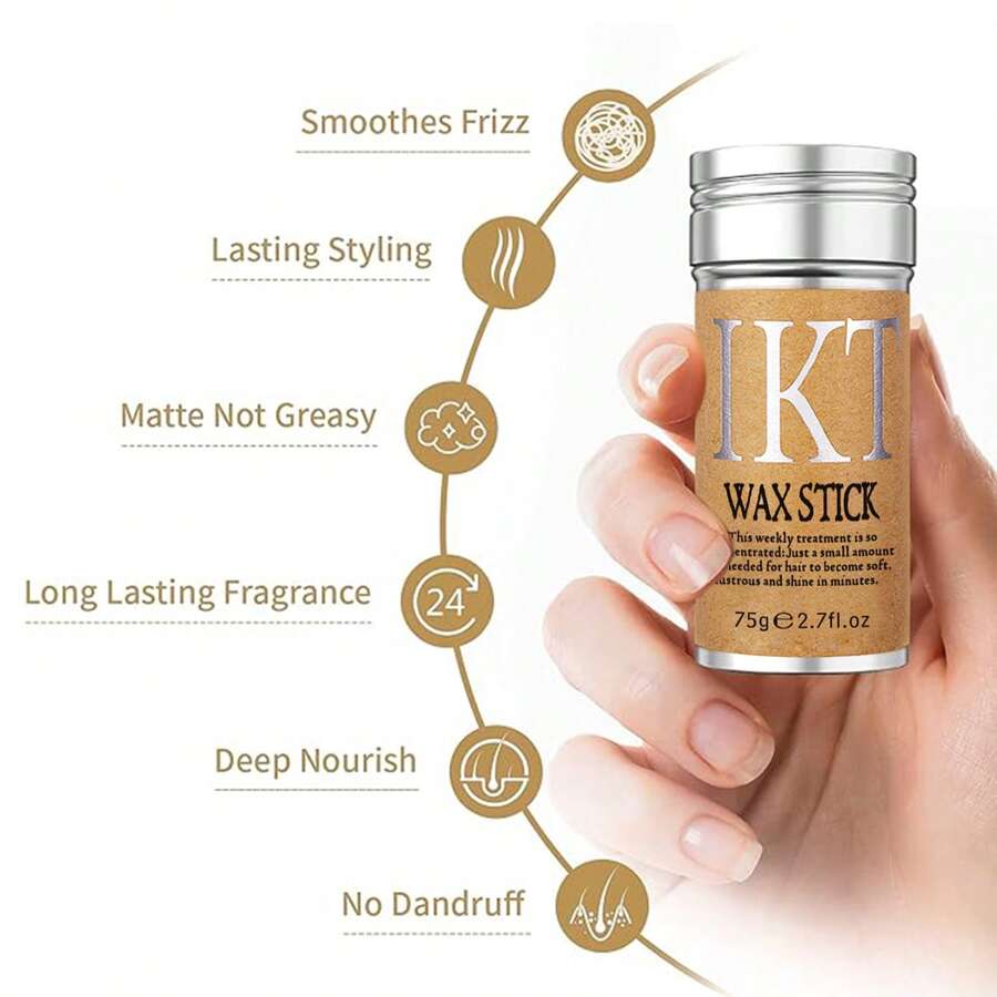 Hair Wax Stick Kit, Smooth Hair Wax Stick, Flyaway Hair Texture Hair ...