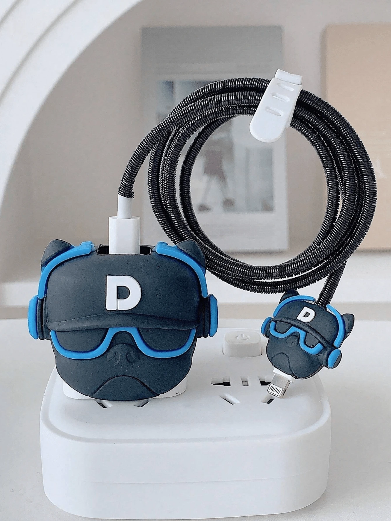 Charger Protector Case, Portable Charger Cover For 20W IPhone USB C ...