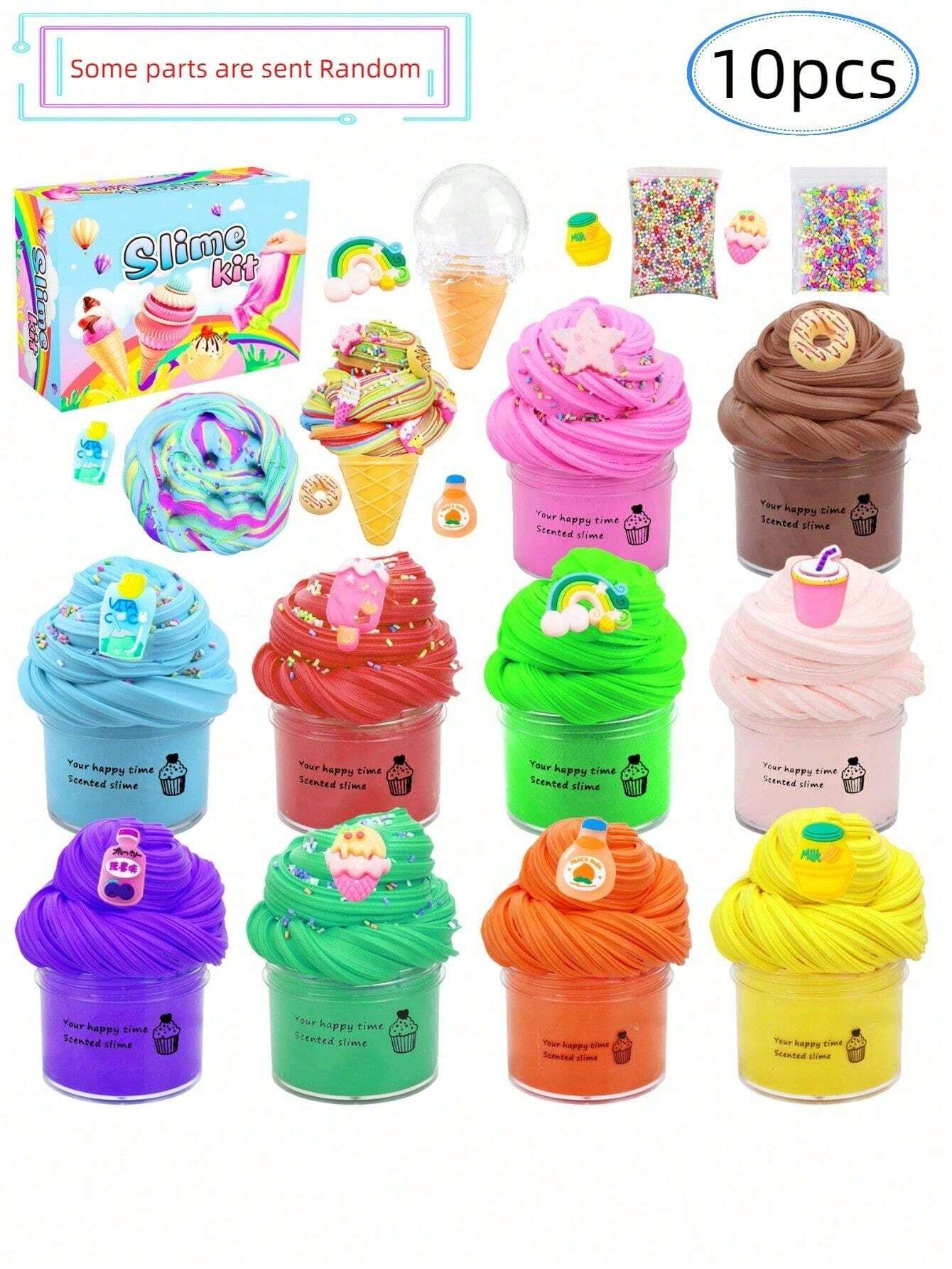 1 Butter Slime Kit, Birthday Gift, Party Gift, Non-Stick, Super Slime ...