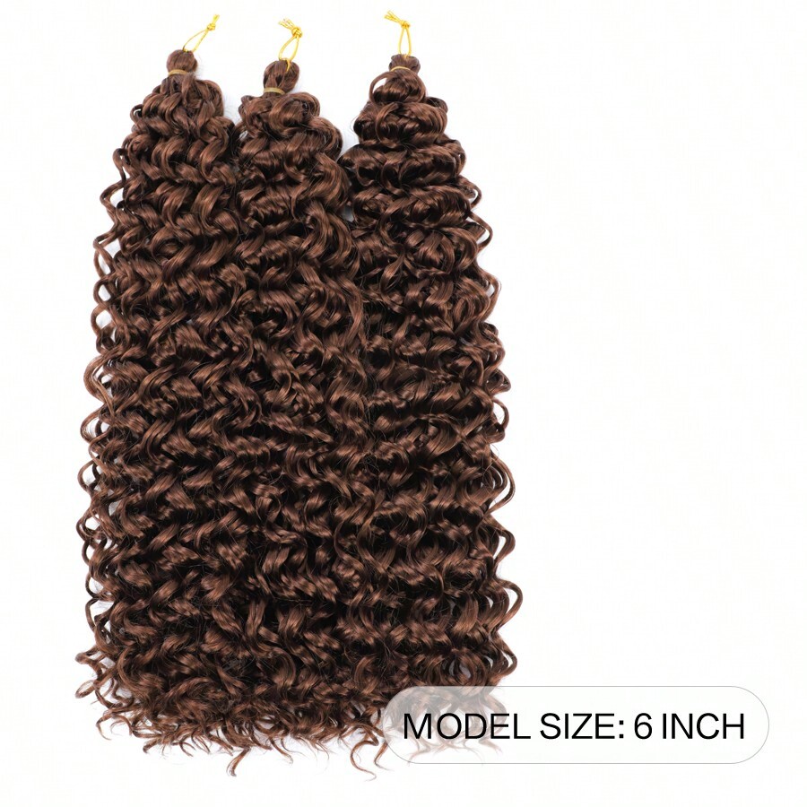 GoGo Curl Crochet Hair Ocean Wave 22 Inch Water Wave Crochet Hair For ...