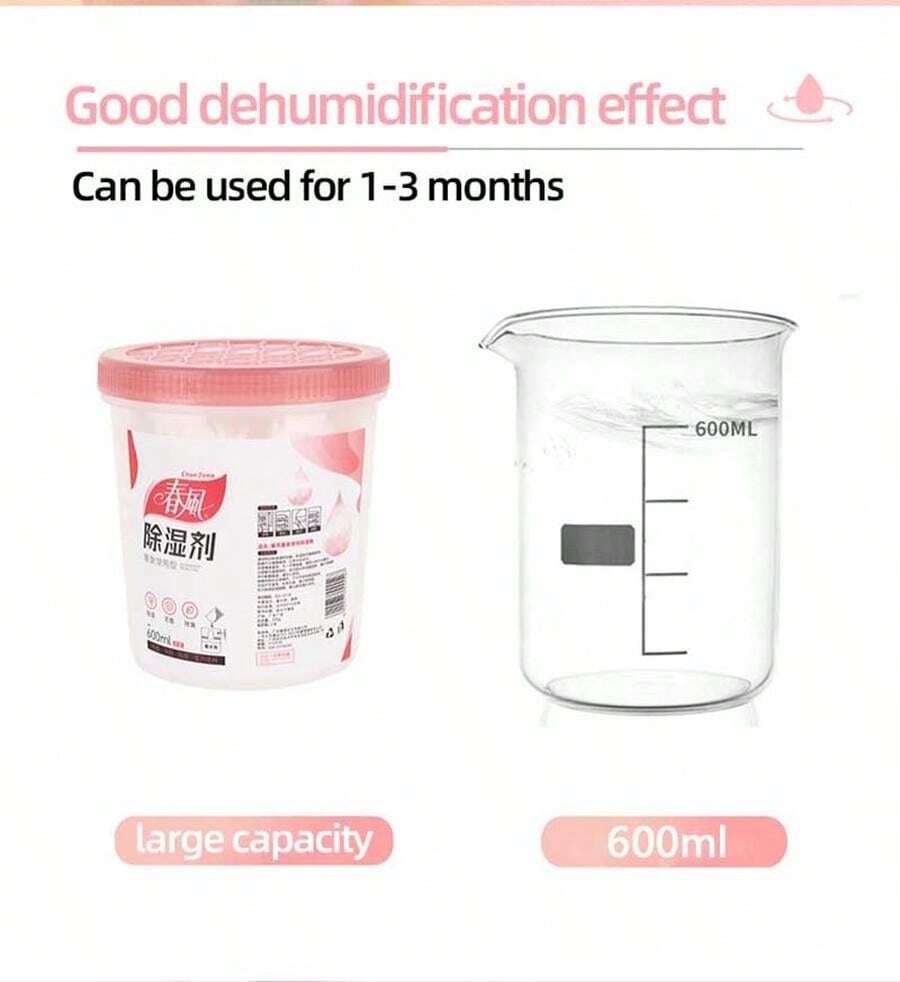 Household Indoor Dehumidifier Box, Reusable Moisture Absorber For ...