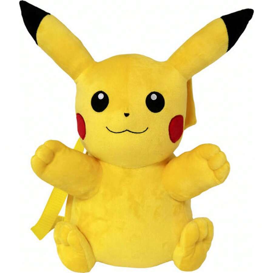 Pokemon Mochila Peluche Pikachu Pokemon 36Cm - Mochila Licencia Oficial ...