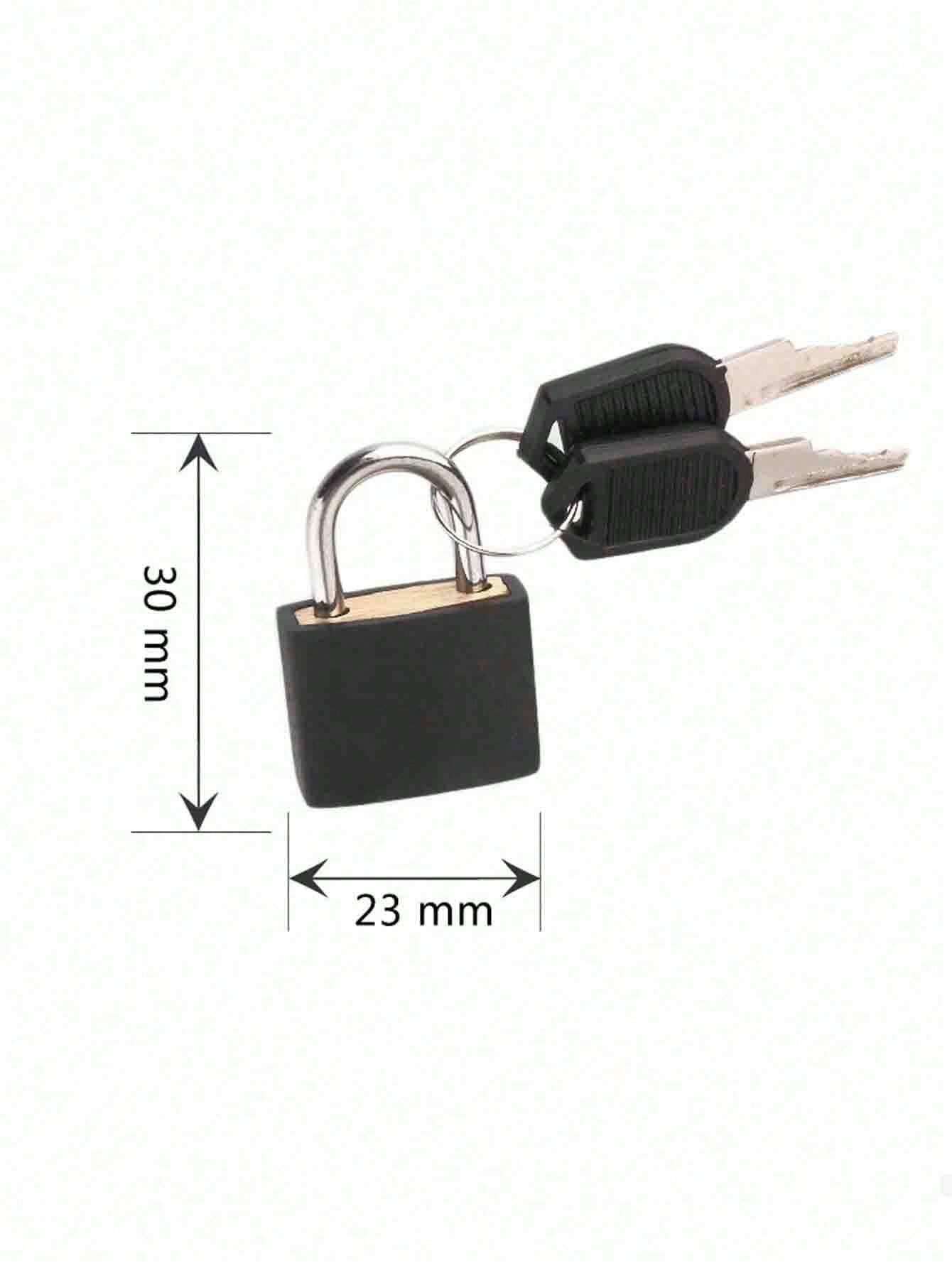 Portable Small Color Plastic Lock Luggage Padlock,Suitcase Locks With ...