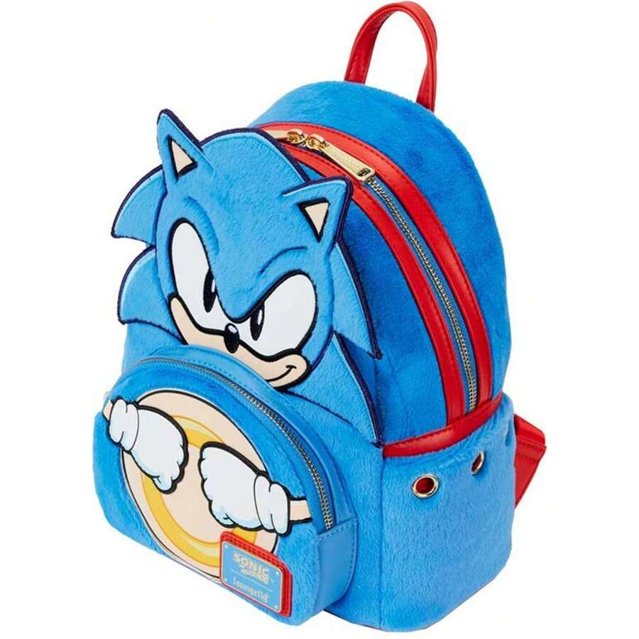 Sonic The Hedgehog Loungefly 26Cm Backpack - Officially Licensed ...