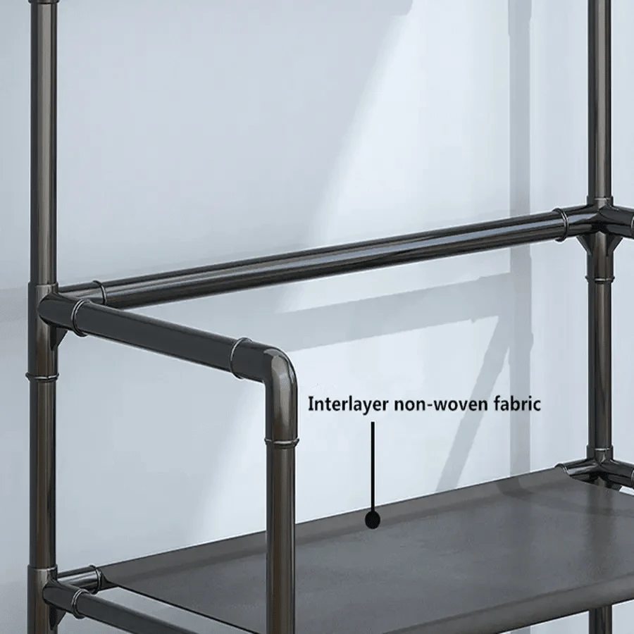 1 Piece 5 Layers Of Sturdy Hanger Shoe Rack - Multi-Purpose Hanger And ...