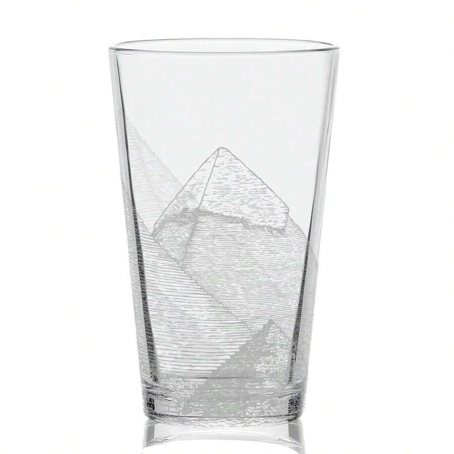 PYRAMIDS OF GIZA Laser Engraved 16oz Pint Glass, Great Gift Idea ...