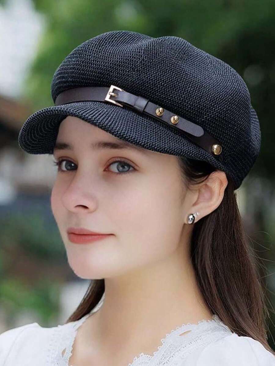 2024 New Hollow Octagonal Hat Children Summer Outing Hundred With ...