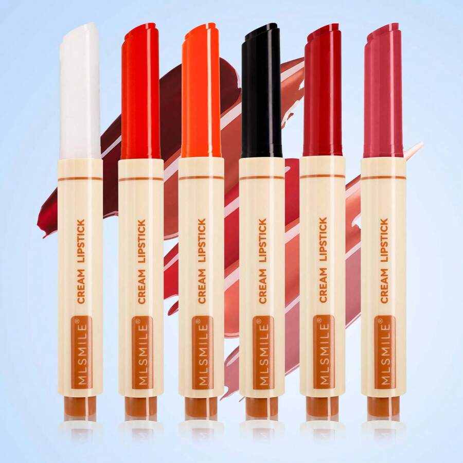 Click Lipstick, High Shine, Pressed Creamy Texture Lip Balm ...