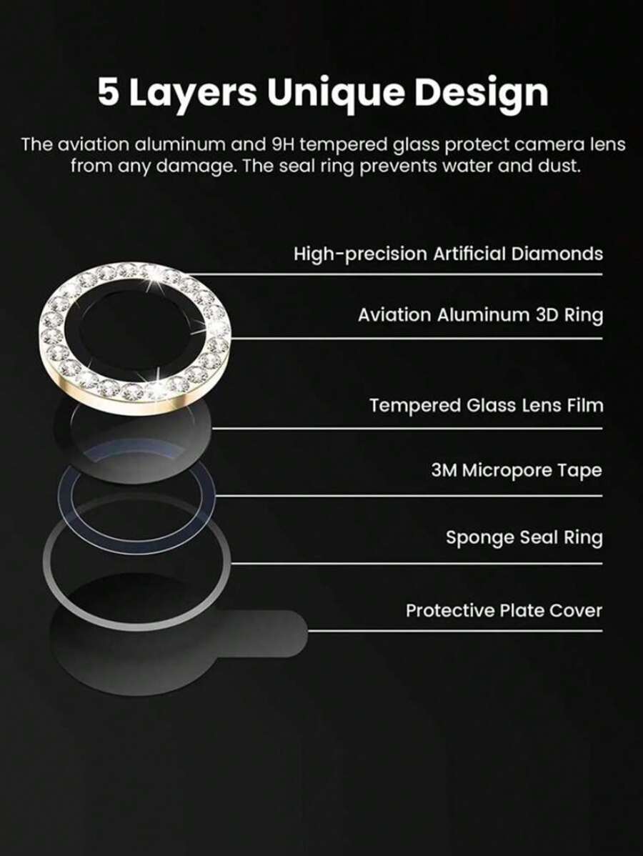 3pcs Lens Protective Film, Anti-Scratch Lens Protector | SHEIN UK