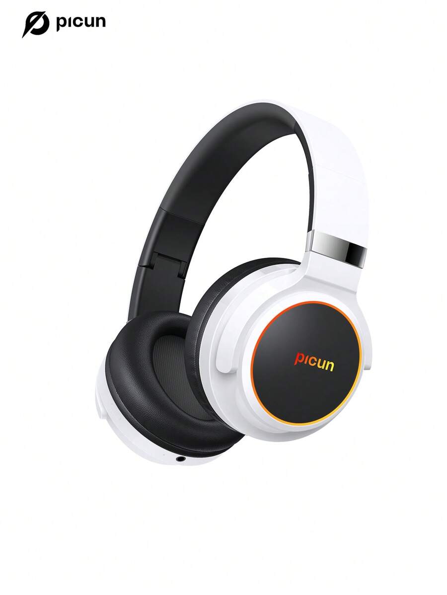 Picun B2 Wireless Headphones, High-Definition Stereo Headphones, Built ...