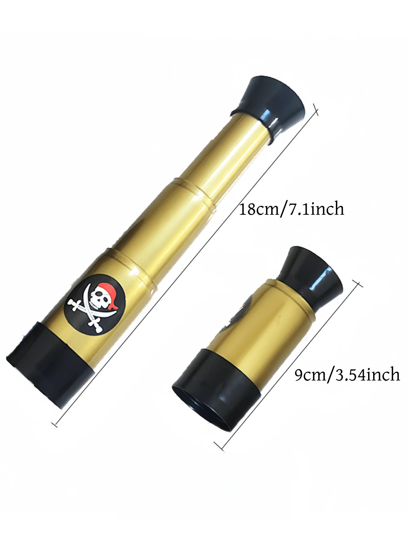 Pirate Toy Telescope, Single-Tube Extendable Telescope For Pirate ...