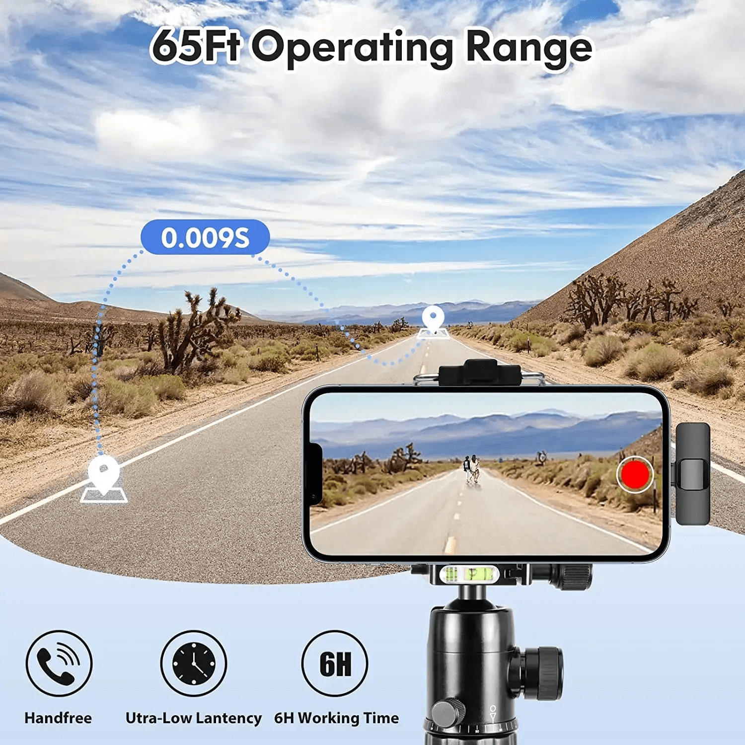 Professional Wireless Lavalier Microphone Compatible With Iphone ...