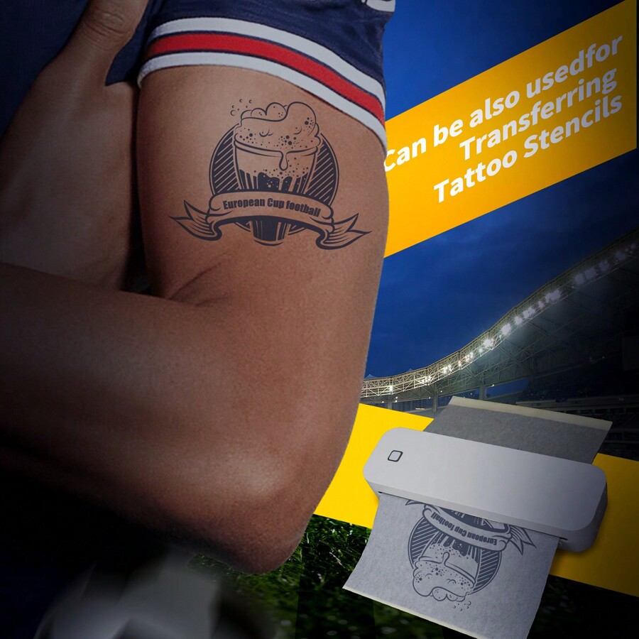 Marklife Marklife 1pc D210 Bluetooth A4 Wireless Tattoo Stencil Printer ...