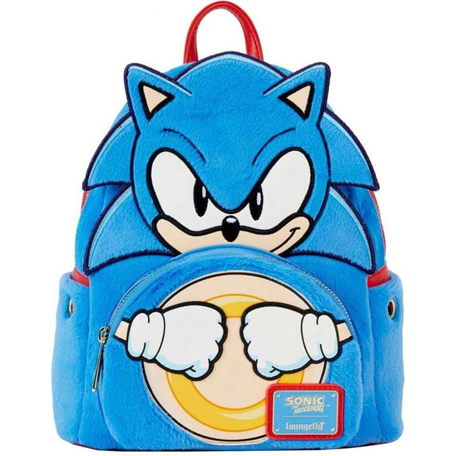 Sonic | Mochila The Hedgehog Loungefly 26cm - Mochila oficialmente ...