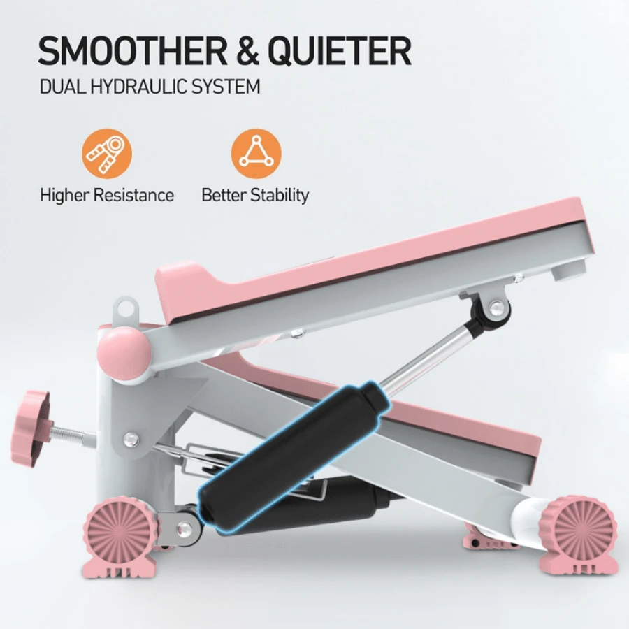 Mini Steppers For Exercise, Stair Stepper With Resistance Bands, Mini ...