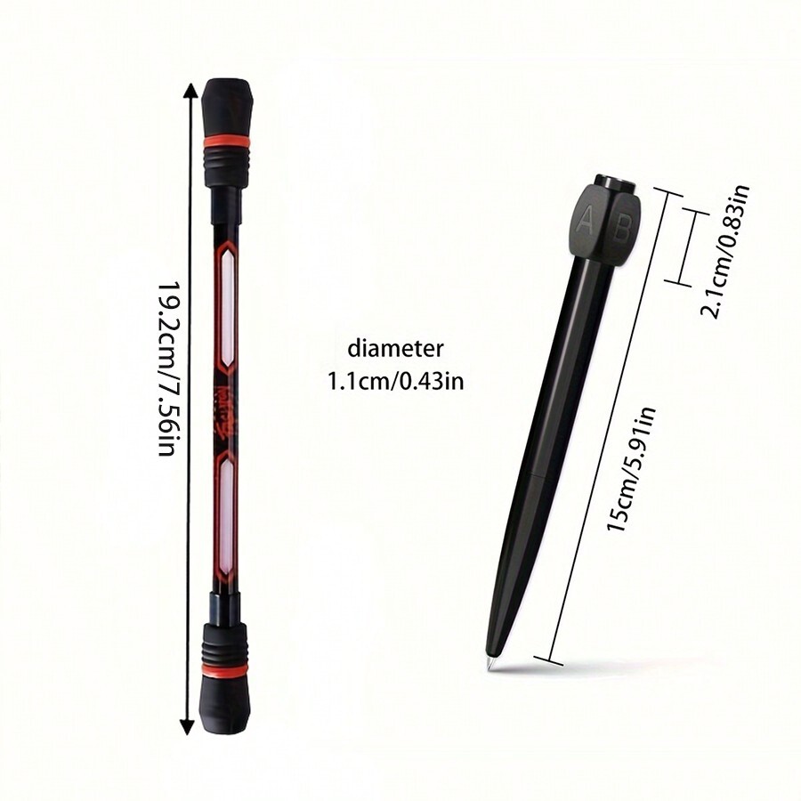 Rotating Pen 1 ABCD Answer Pen In Gift Box Rotary Pen Creative ...