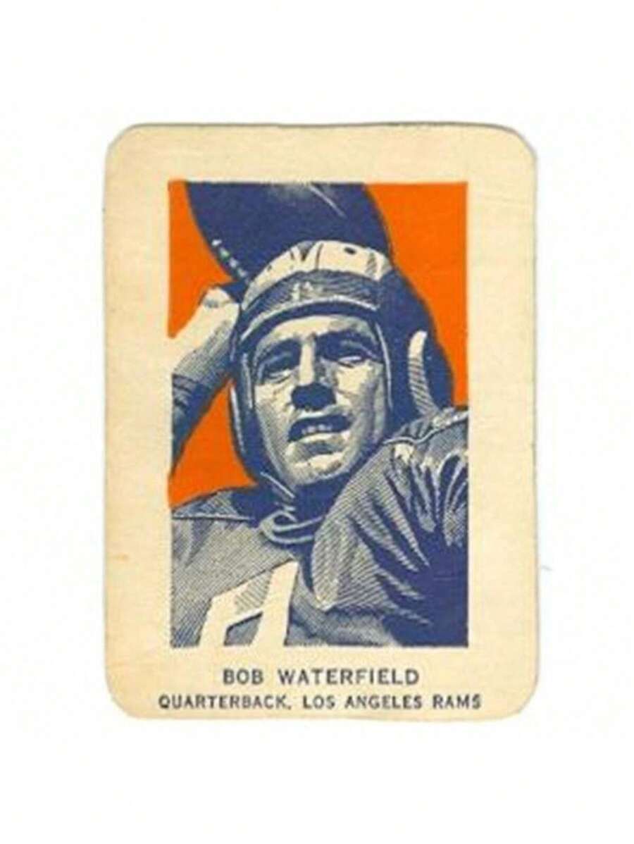Unbeatablesale Autograph Warehouse 103848 Bob Waterfield Football Card ...