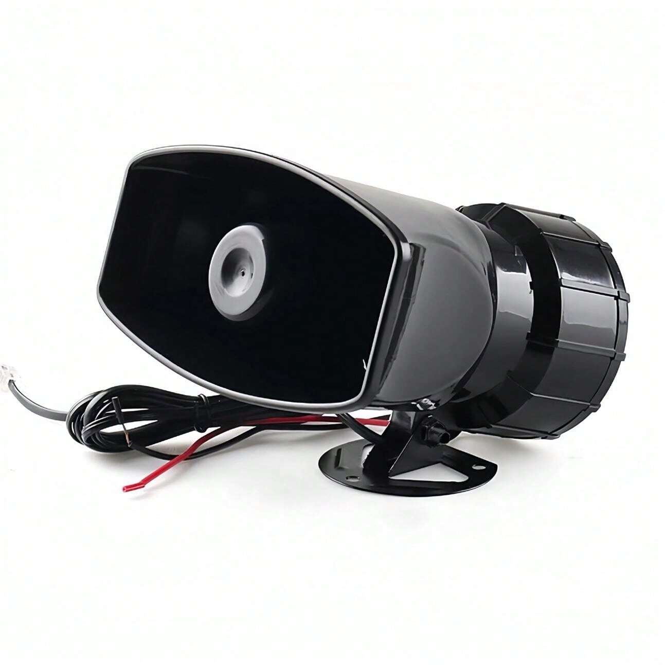 12V Carro 80W 120db 7 Tom de Alarme Polícia Sirene de Ar de Chifre de Som Alto Sistema de Alto ...