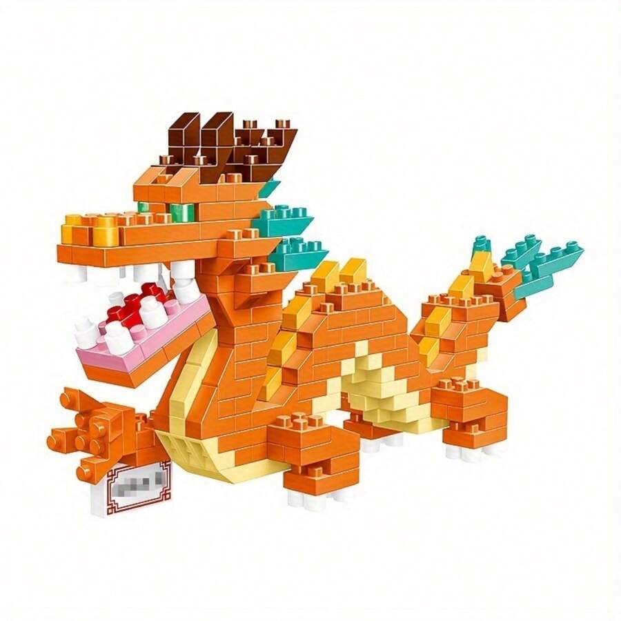 Dragon Building Blocks, Creative Animal Mini Building Blocks, DIY ...