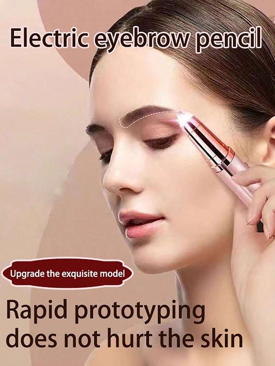Electric Eyebrow Pencil Lady Eyebrow Sharpener Mini-Special Automatic Eyebrow Shaver Shaving ...