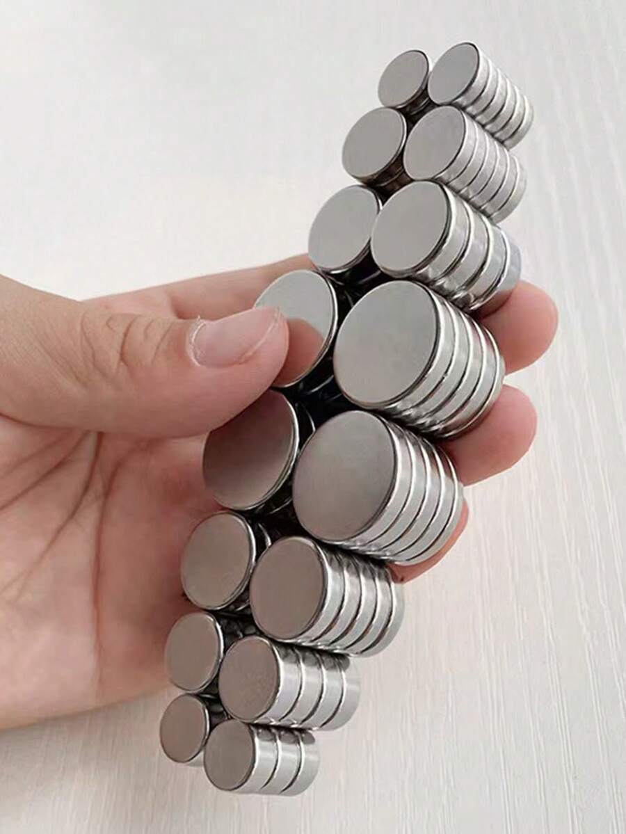80pcs Neodymium Magnet N52 Strong Magnetic With Diameter 3-30mm ...