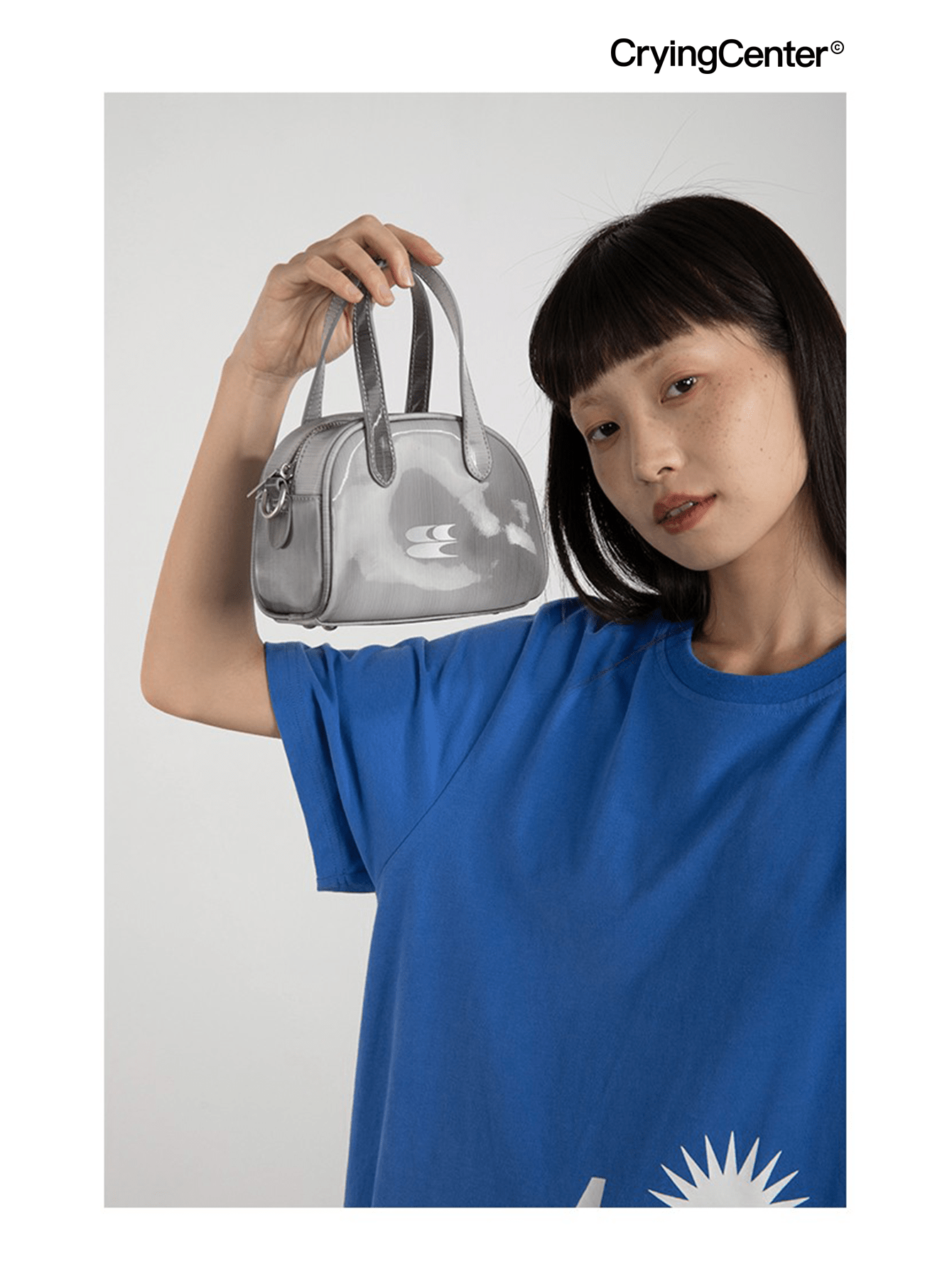 Crying center CryingCenter Future Retro Collection LOGO Mini Boston Bag ...