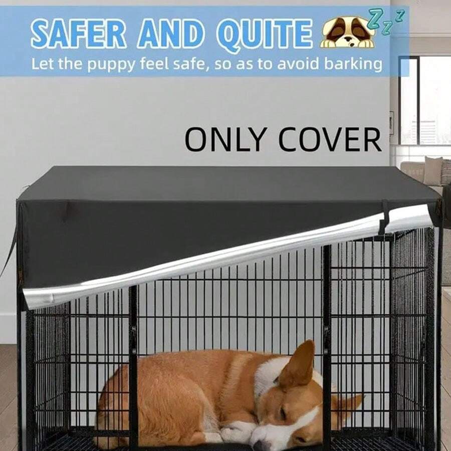Dog Crate Cover - Kennel Cover Fit For 24 Inch Dog Crate, Crate Cover ...