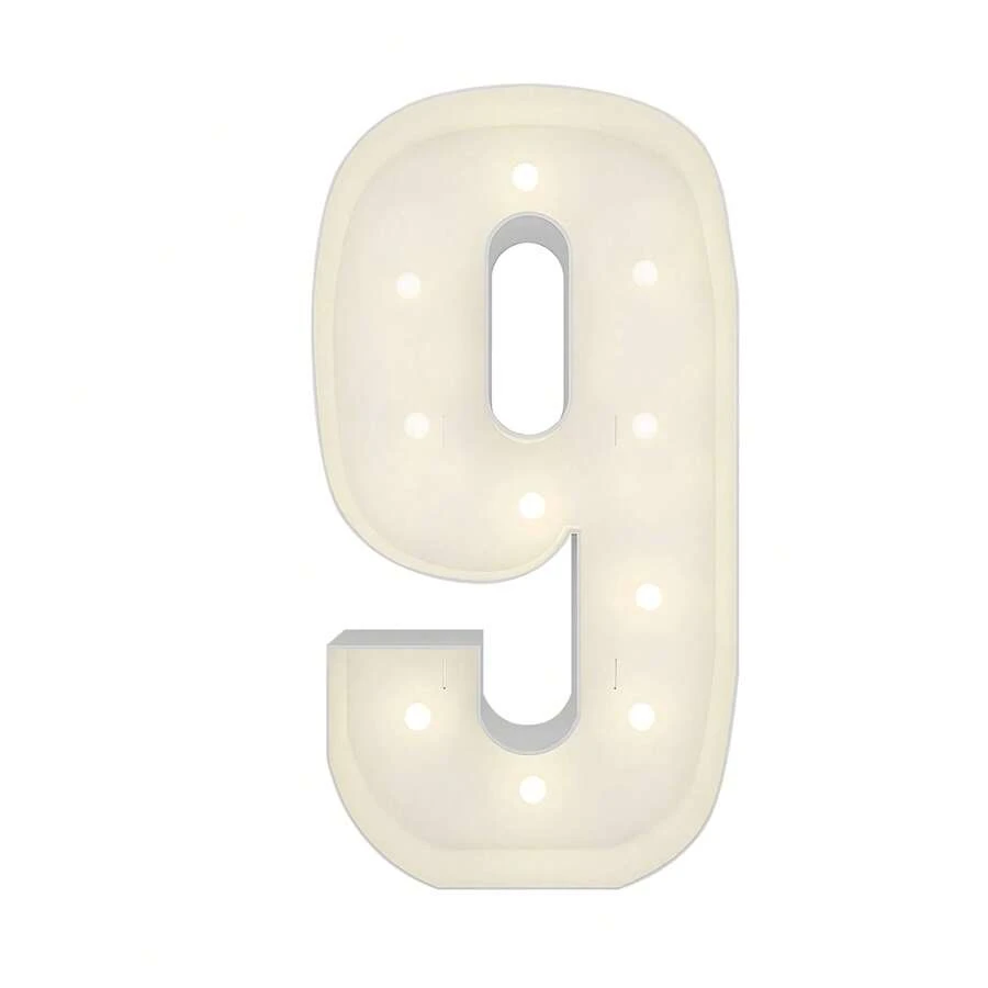 4ft Marquee Light UP Numbers Lights Sign For Birthday Anniversary Party ...
