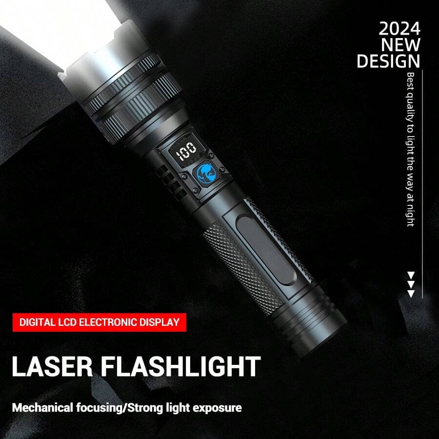 1pc Super Bright Long-Range High-Power Aluminum Head Heat Dissipation ...