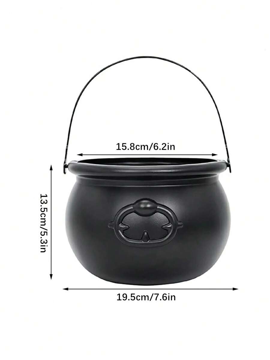 Large Wizard Cauldron Decoration Prop Halloween Parties Table ...