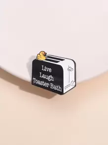1pc Creative Live Laugh Toaster Bath Cartoon Bread Toaster Shaped ...