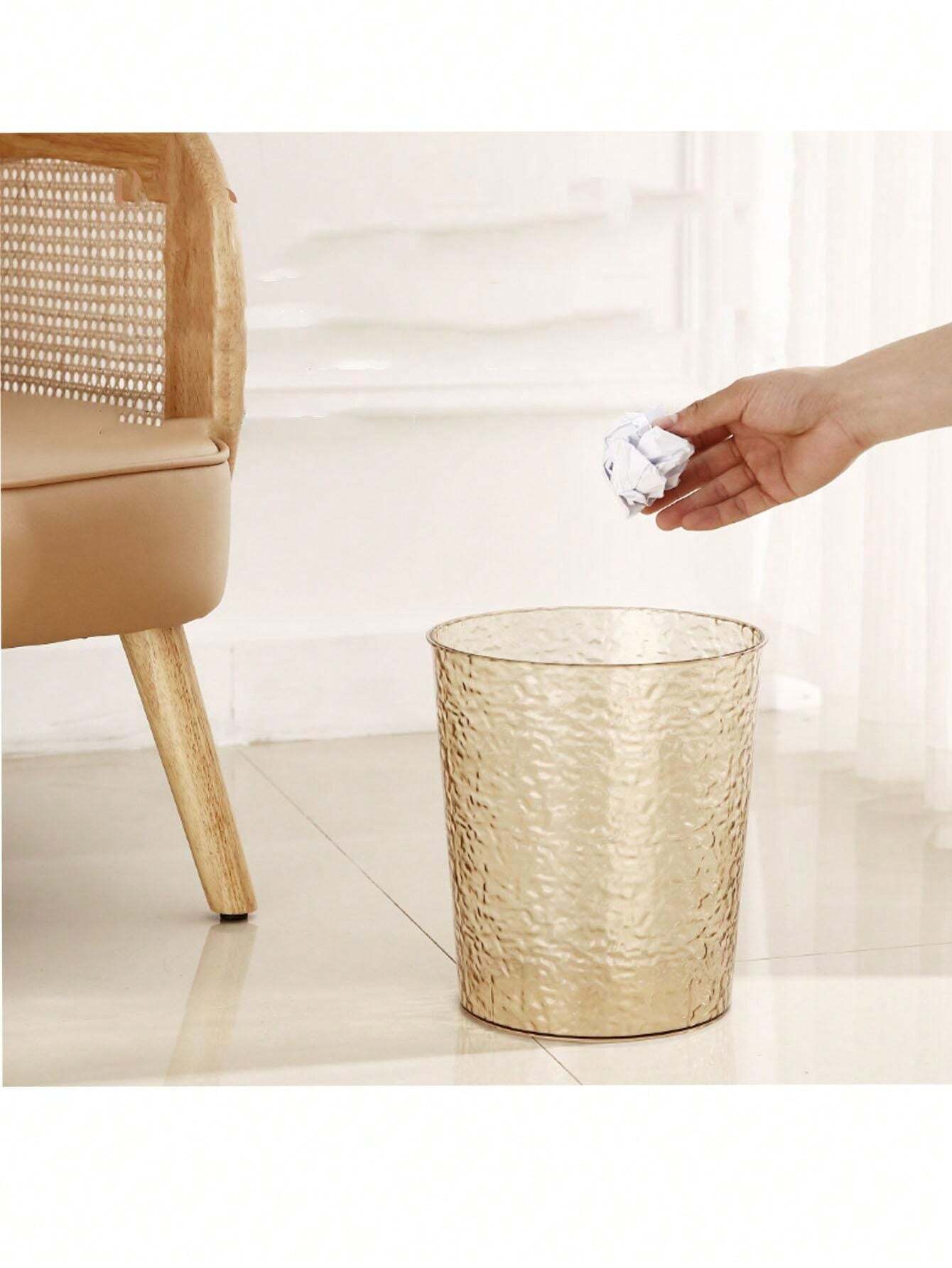 A Light Luxury Trash Can, High-End Design For Home Decor, Open-Type ...